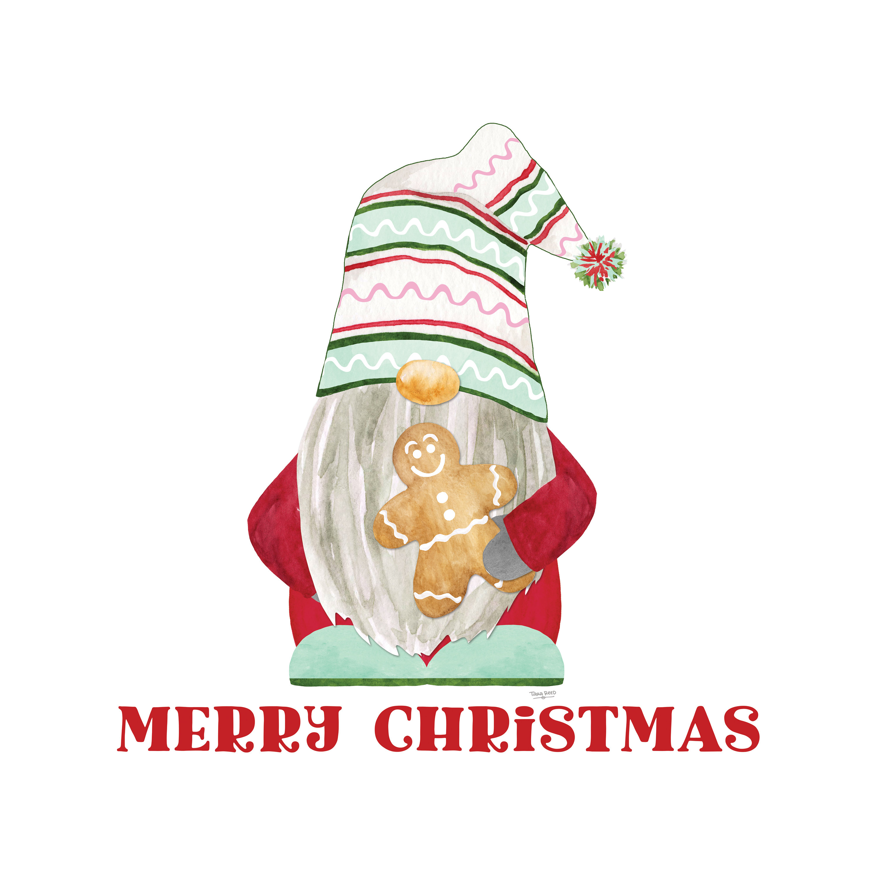 The Holiday Aisle® Abdushakur Christmas Bakers V by Tara Reed - Wrapped Canvas Print | Wayfair